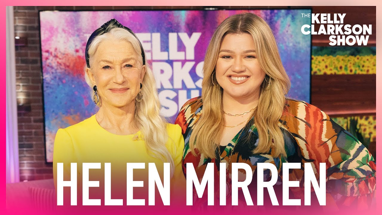 '1923' Star Helen Mirren & Kelly Clarkson Bond Over Frequenting Same ...