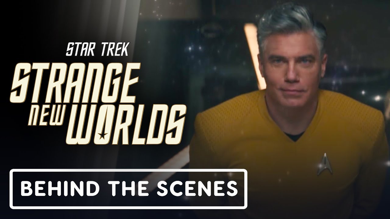 Star Trek: Strange New Worlds - Official Behind the Scenes Clip (2023) Anson Mount, Rebecca ...