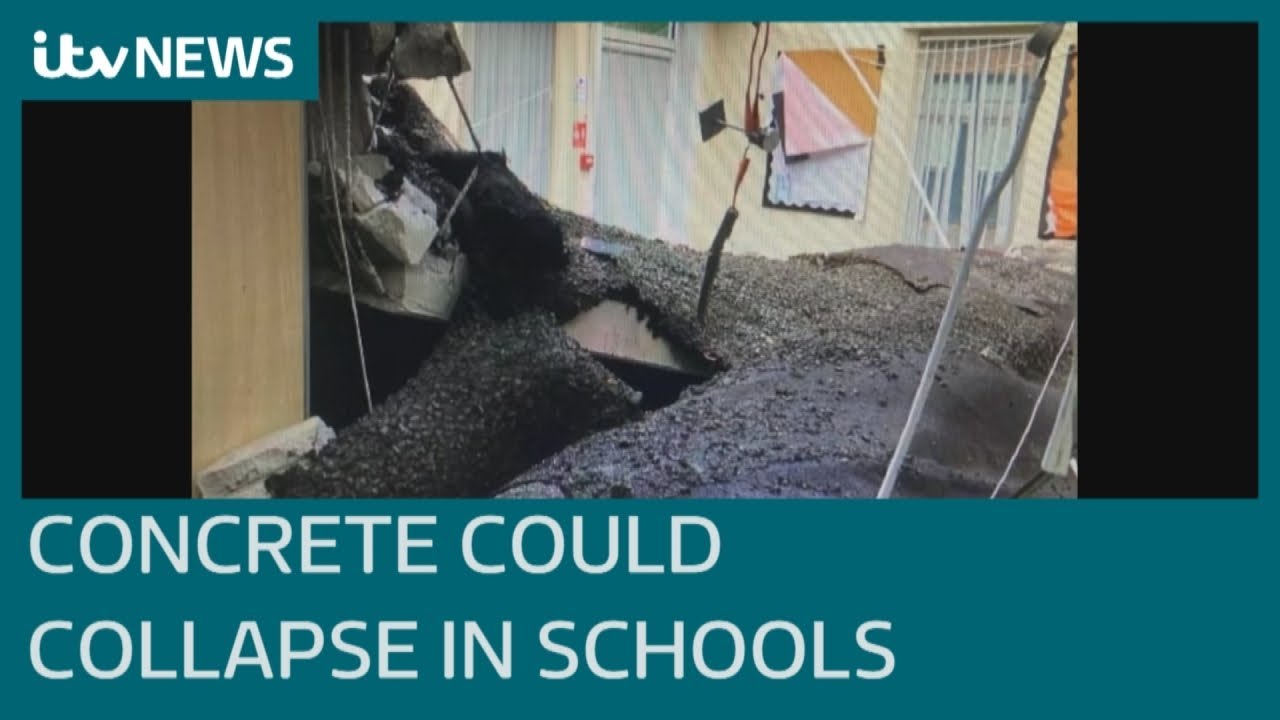 Children at risk in schools where concrete could collapse 'with no ...