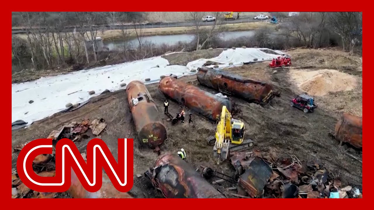 Anxiety still looms over East Palestine one month after train derailment - The Global Herald