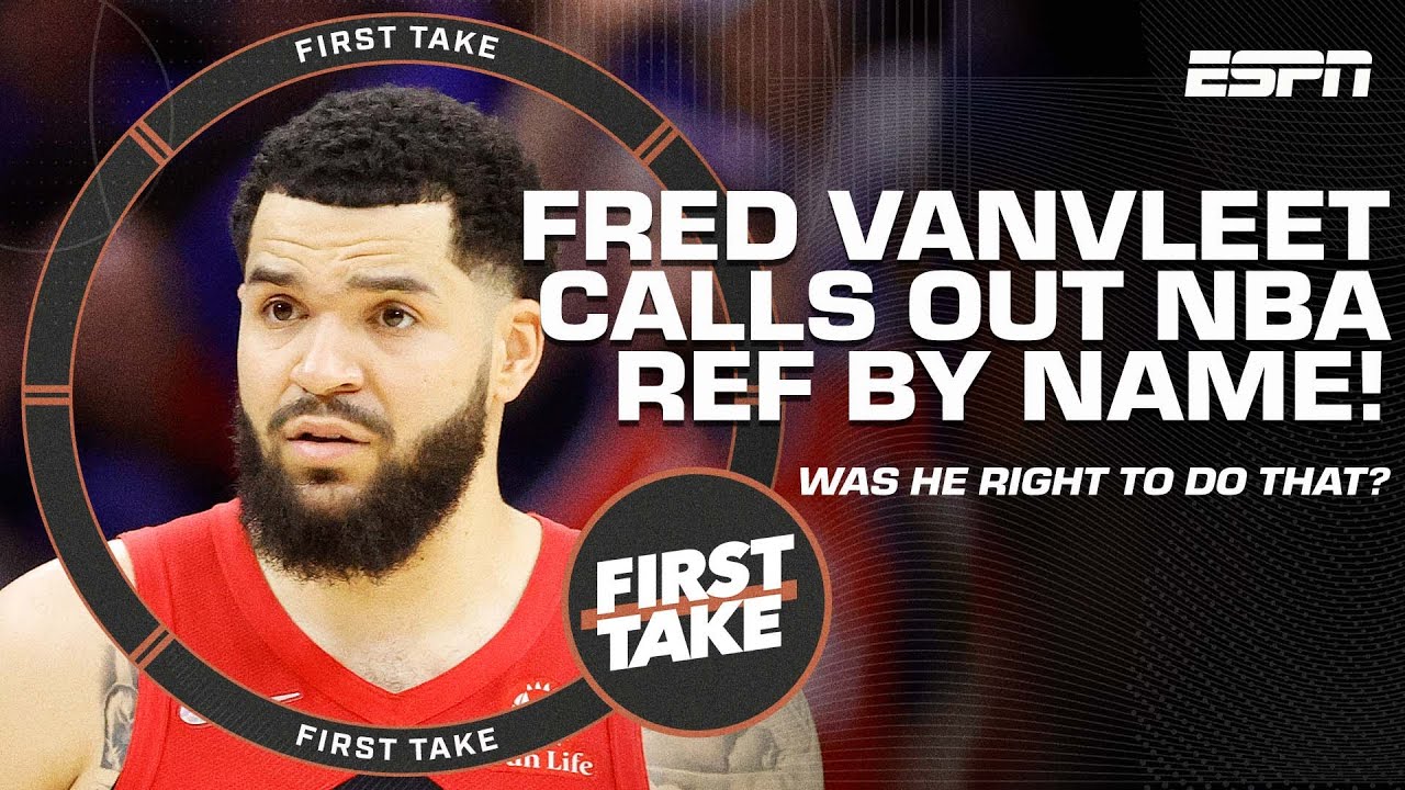Fred VanVleet was right! - Stephen A. reacts to his comments on NBA ...