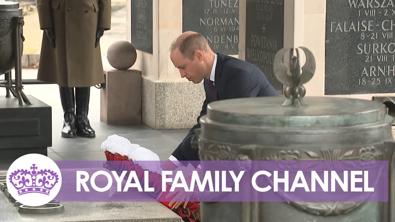 Prince in Poland: William Lays Wreath And Meets President - The Global ...