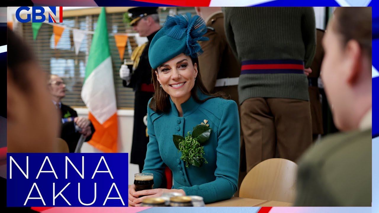 Princess Kate takes the salute for the first time as Colonel of the ...