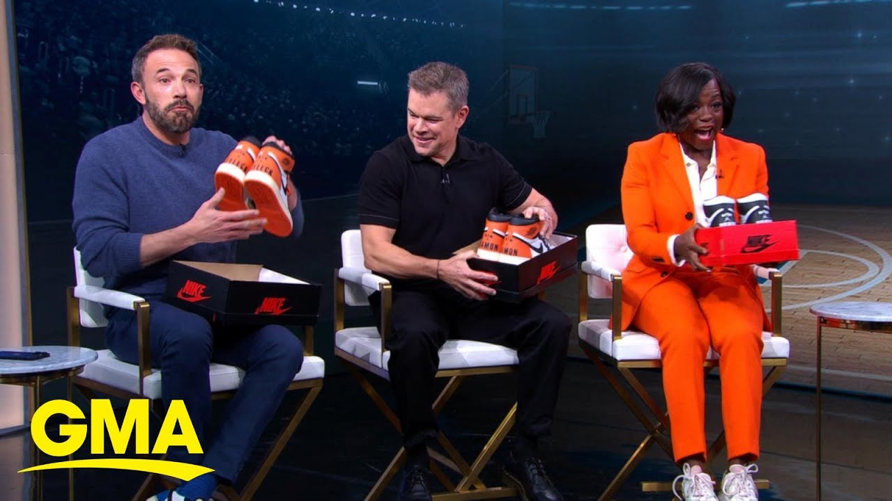 Matt Damon, Ben Affleck and Viola Davis talk new film, ‘Air’ l GMA ...