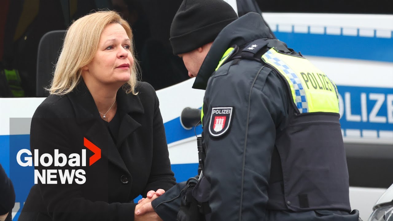 Hamburg, Germany shooting: Interior minister visits site of tragedy as ...