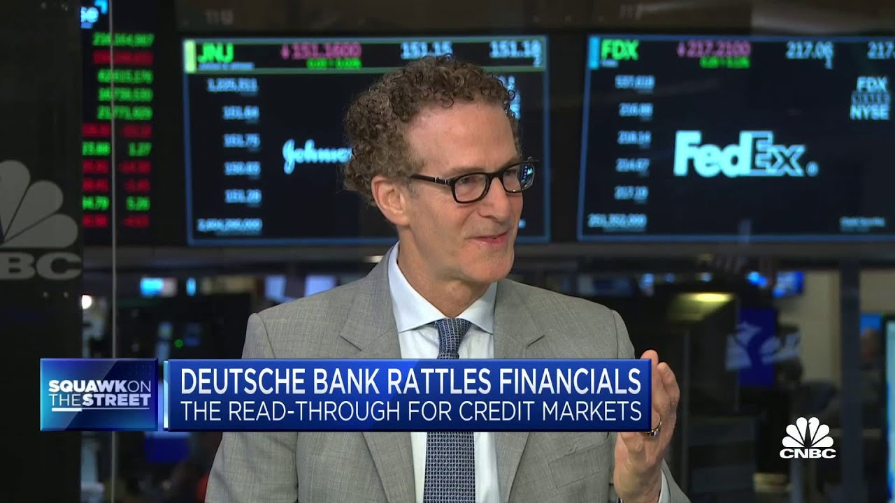 Deutsche Bank is too big to fail — management has a good handle on it: Marathon's Bruce Richards ...