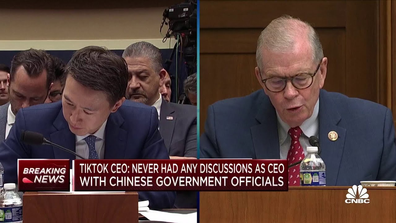TikTok CEO Shou Zi Chew: American data has always been stored in ...