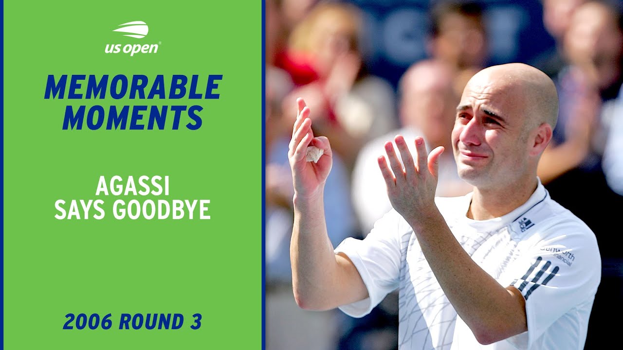 Emotional Andre Agassi Retires from Tennis - The Global Herald