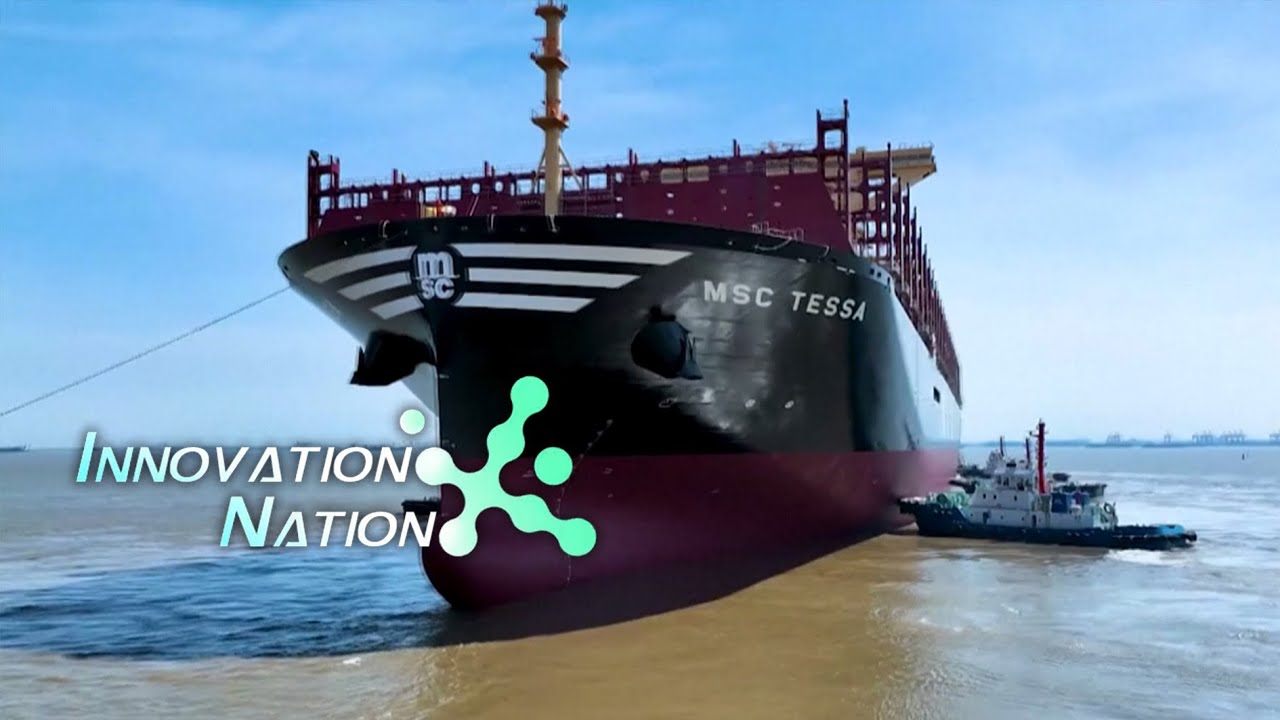 China-built mega container vessel to set sail on maiden voyage - The ...