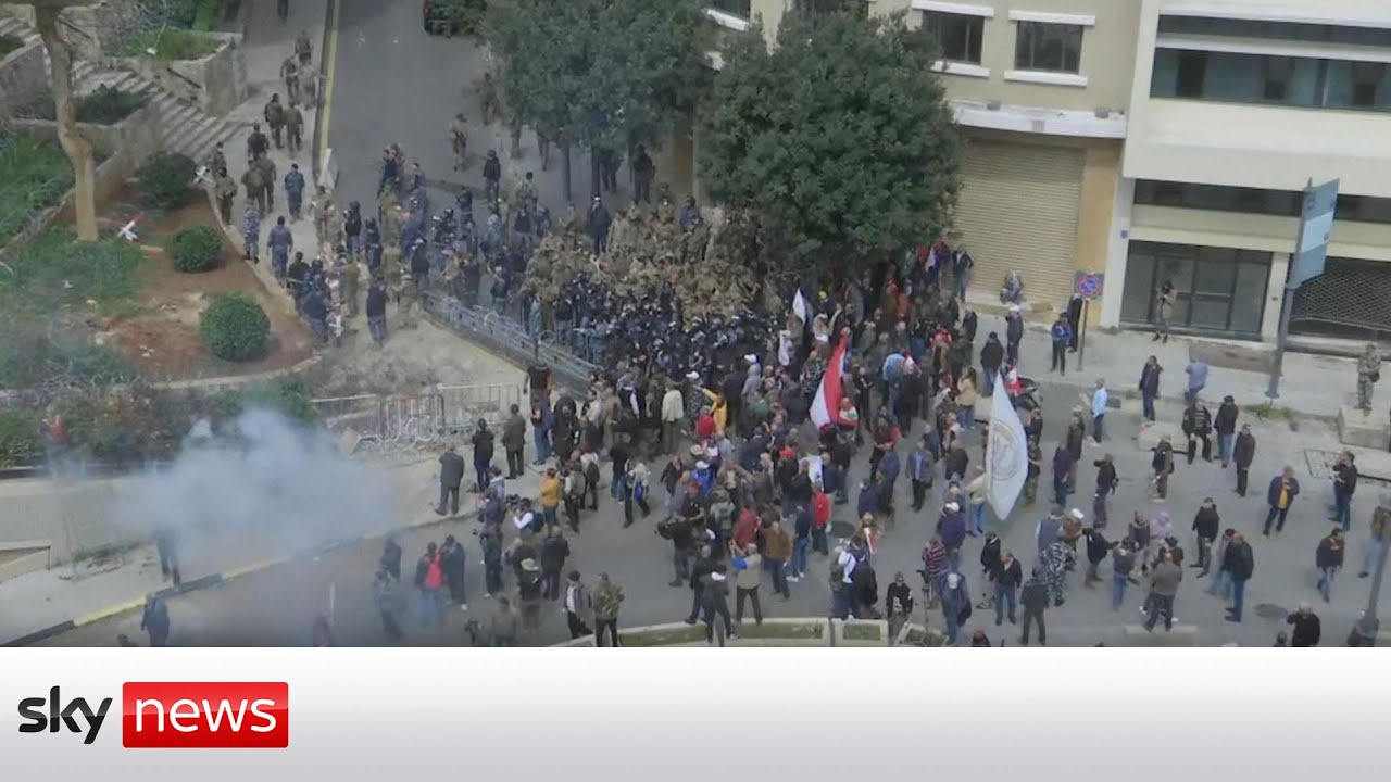 Watch live: Protests in Beirut continue after Lebanese pound hits new ...