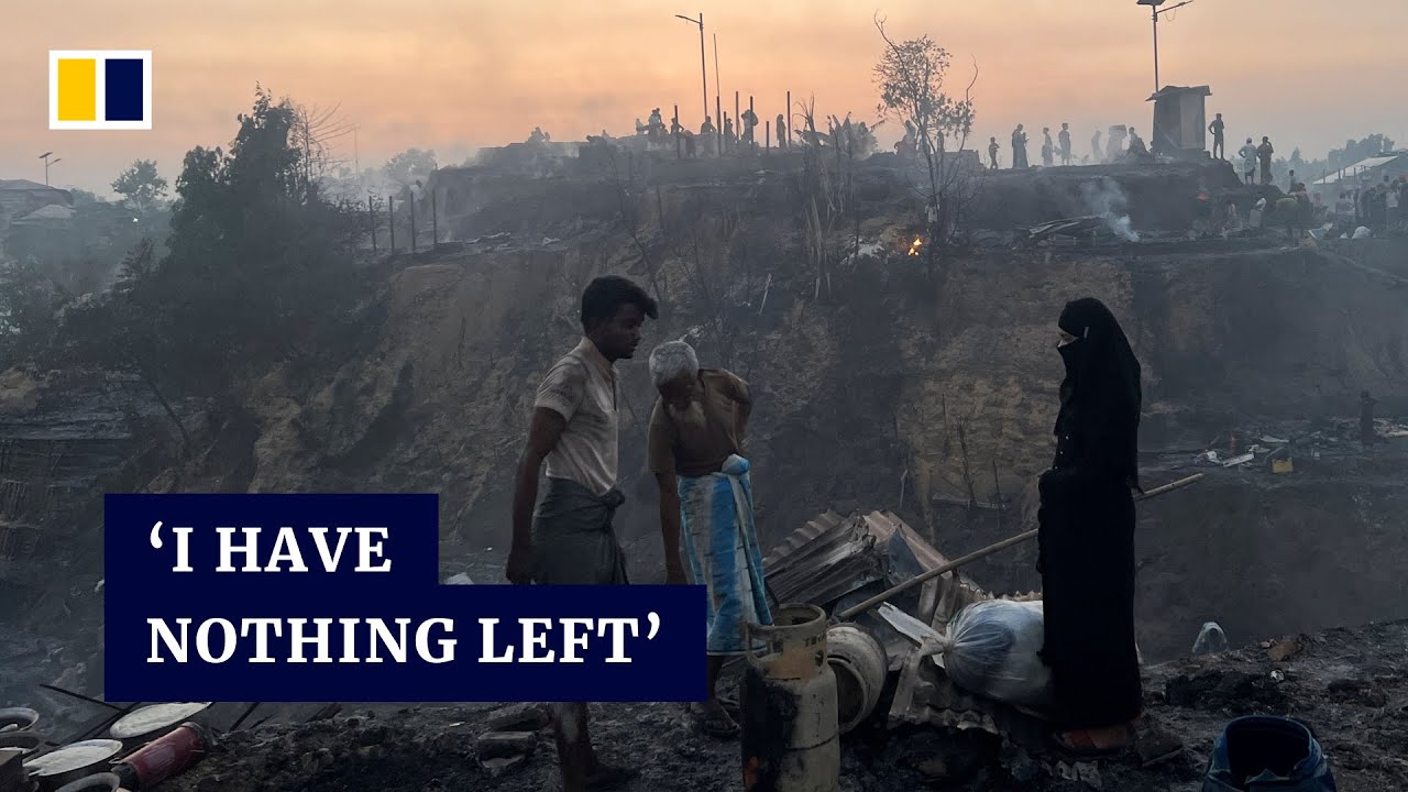 Fire at refugee camp in Bangladesh leaves thousands homeless - The ...