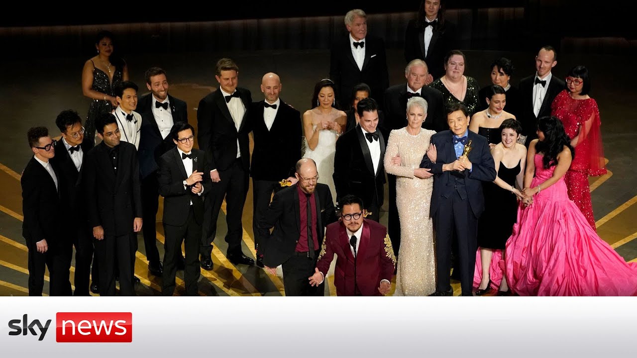 Everything Everywhere All At Once makes Oscars history as the night's ...
