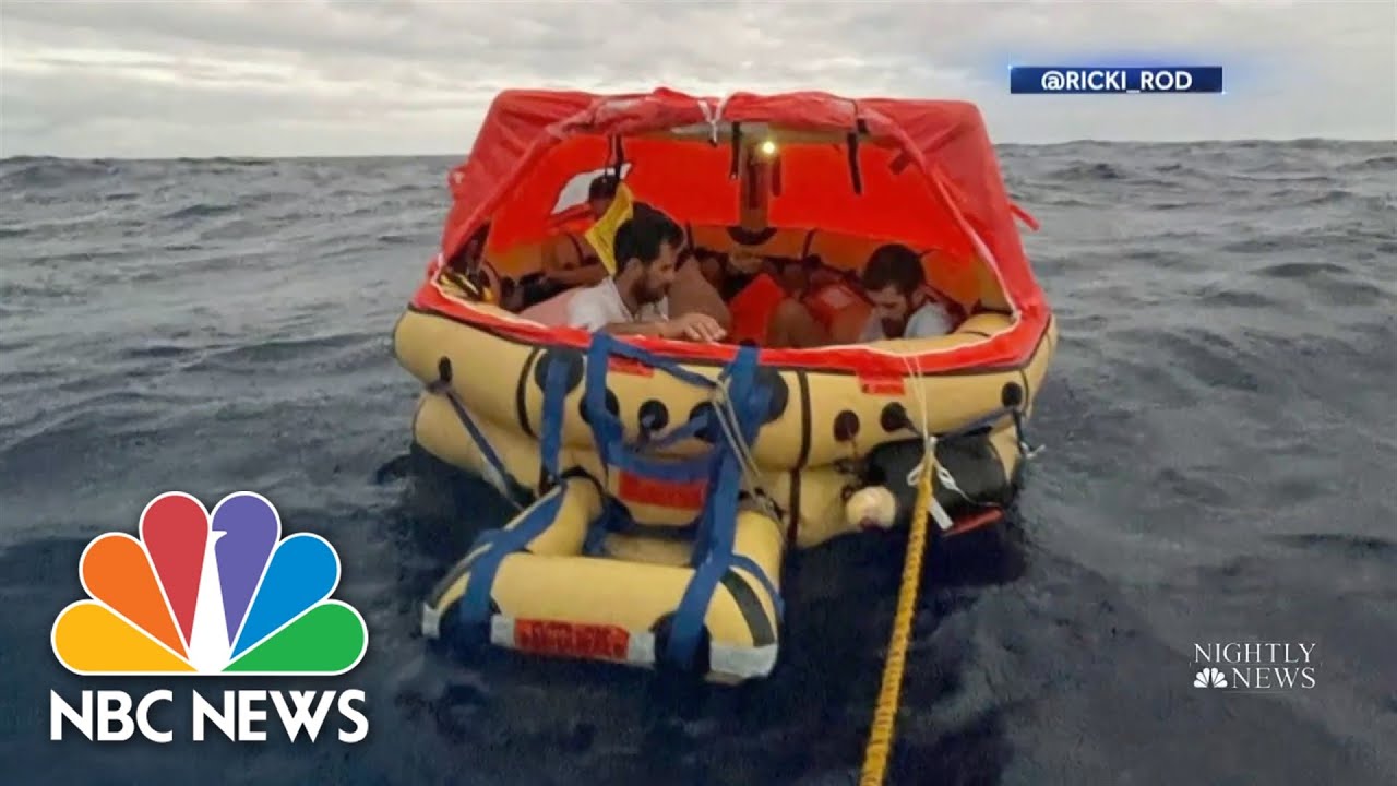 Giant whale smashes into boat, leaving group stranded in the middle of ...