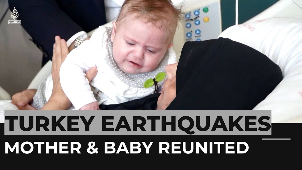 Mystery baby reunited with her mother 54 days after Turkey quakes - The ...