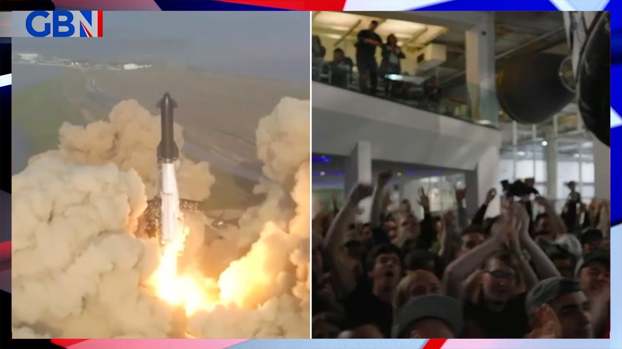Watch as SpaceX launches the world's LARGEST rocket from Texas - The ...
