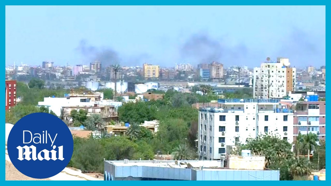 LIVE: Khartoum skyline as Sudan crisis continues - The Global Herald