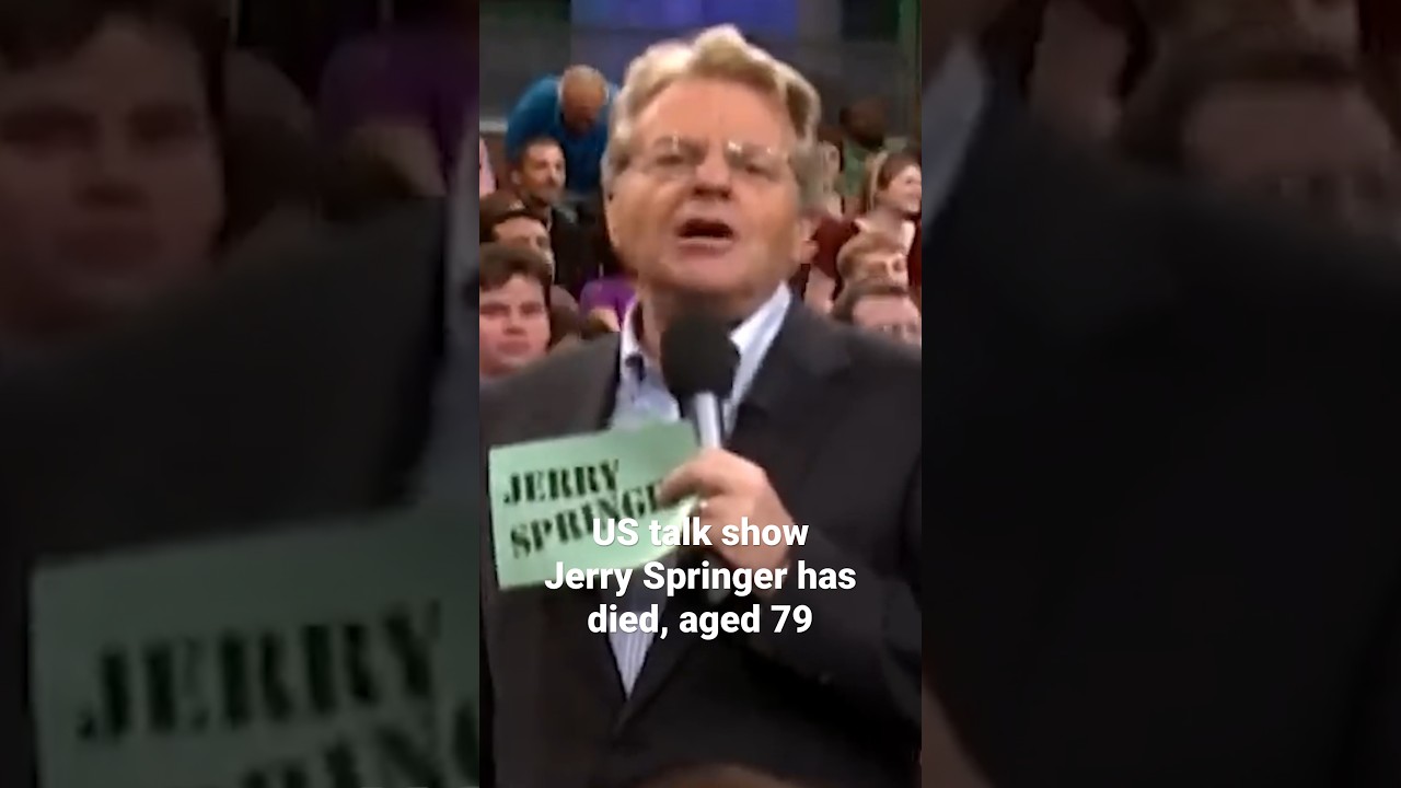 BREAKING: Jerry Springer has died aged 79, his agent has confirmed ...