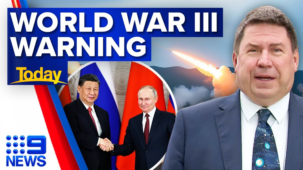China issues grim warning for possible 'World War III' | 9 News ...