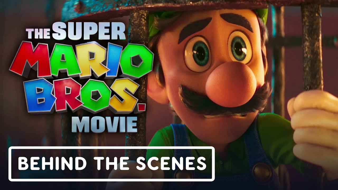 The Super Mario Bros. Movie - Official Luigi Behind the Scenes (2023 ...