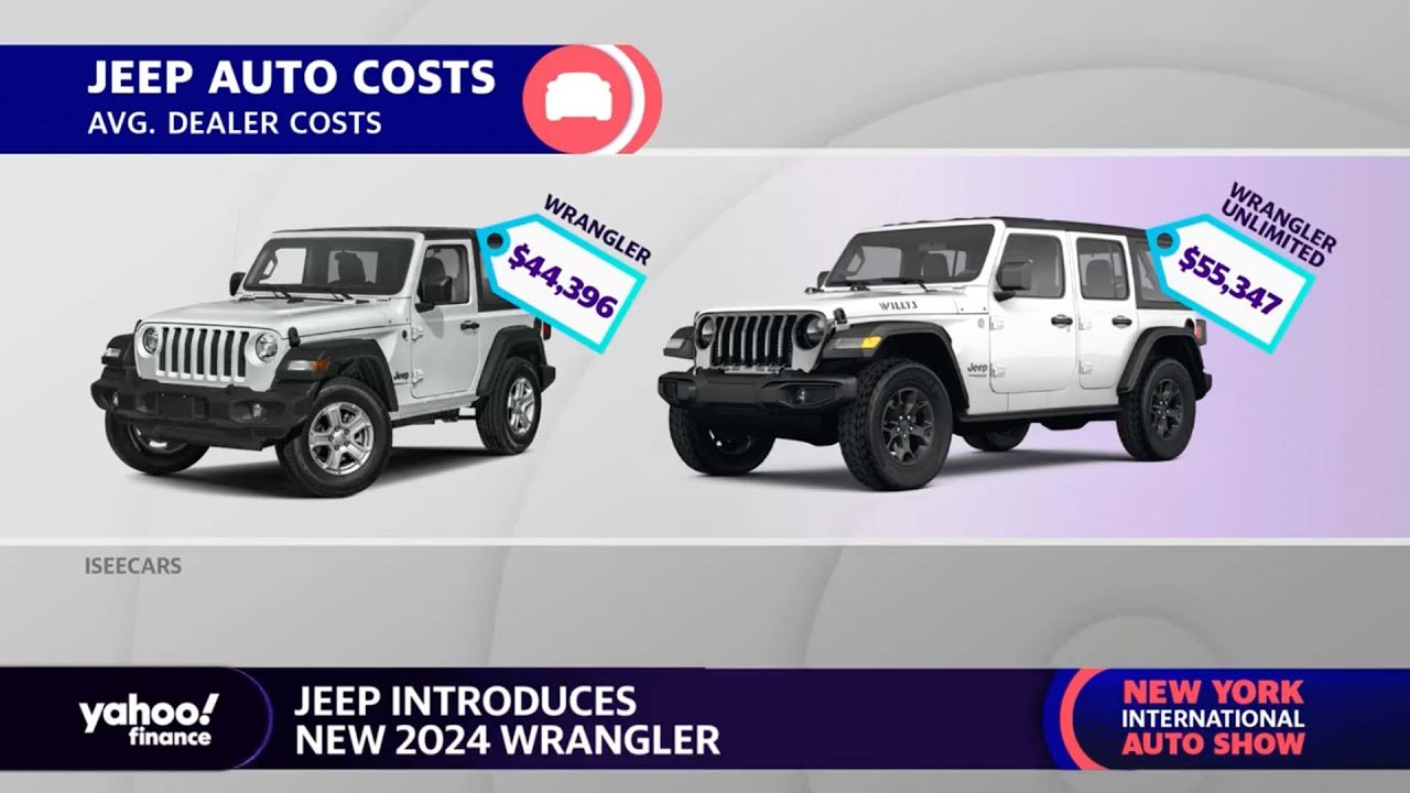 New York Auto Show sees unveils of new Jeep Wrangler, Ford Mustang Dark ...