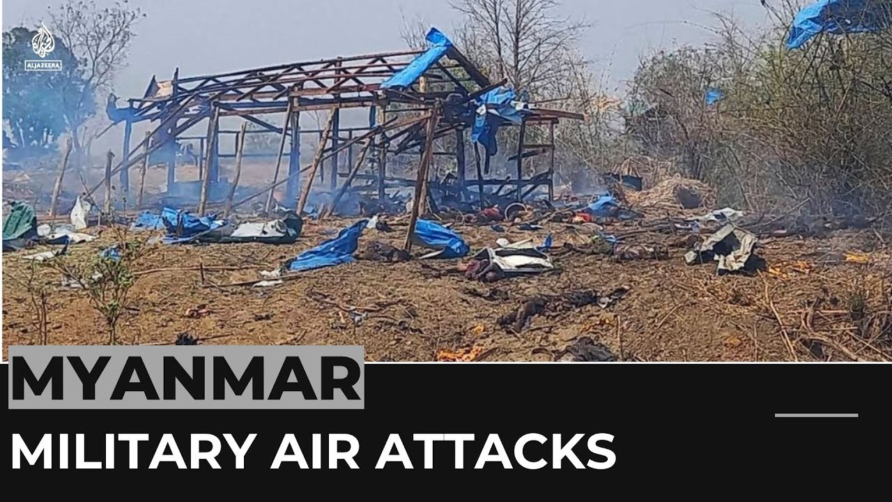 At least 100 killed in Myanmar military air attacks - The Global Herald