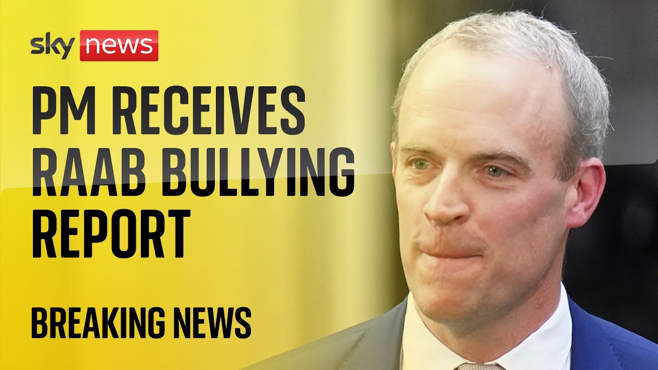 BREAKING: Dominic Raab bullying report handed to Number 10 - The Global ...