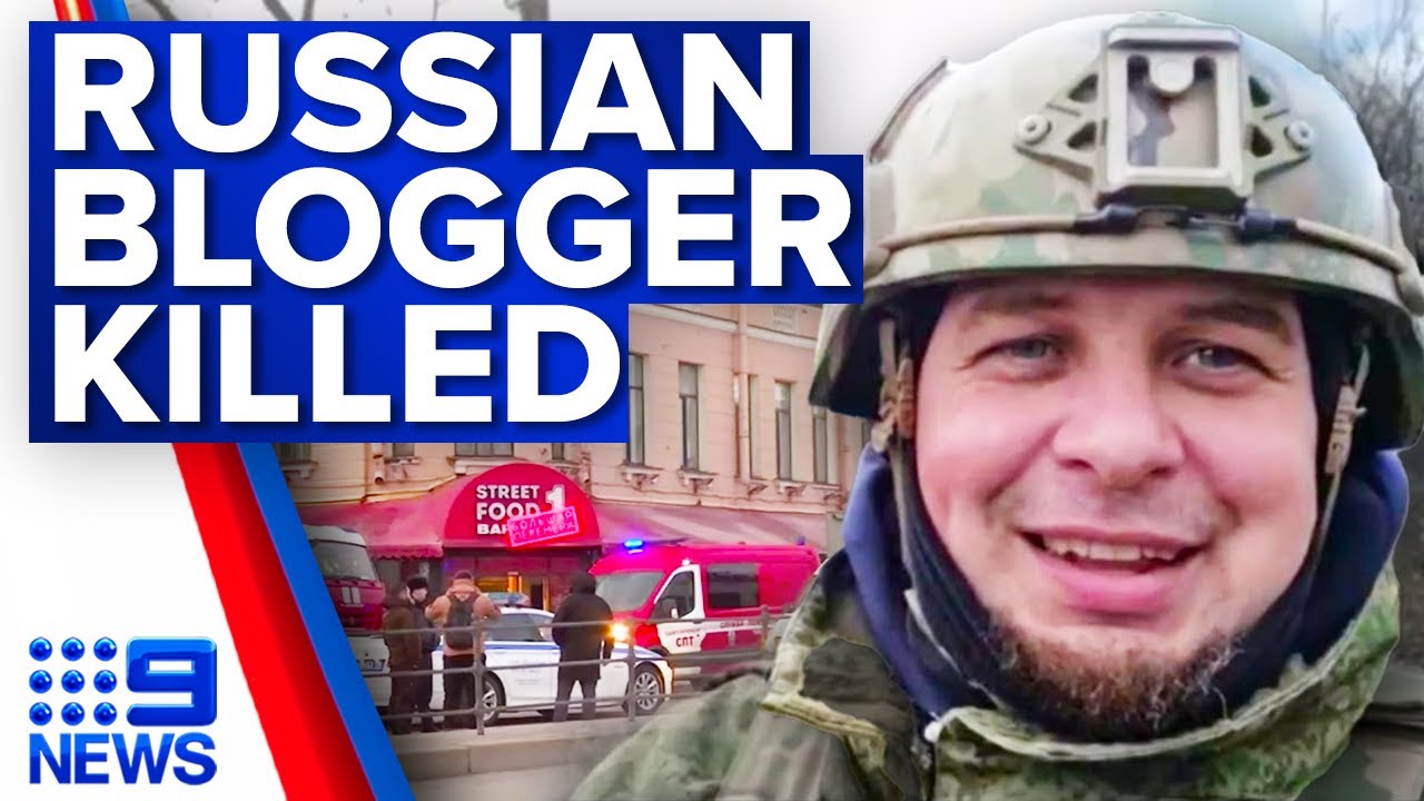 Russian pro-war blogger dies after bomb goes off in a St Petersburg ...