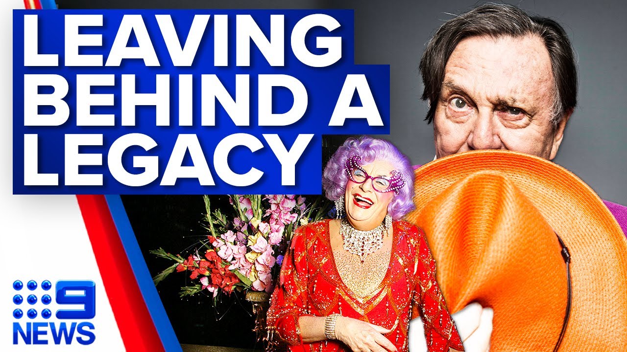 Beloved Australian comedian Barry Humphries dies age 89 | 9 News ...