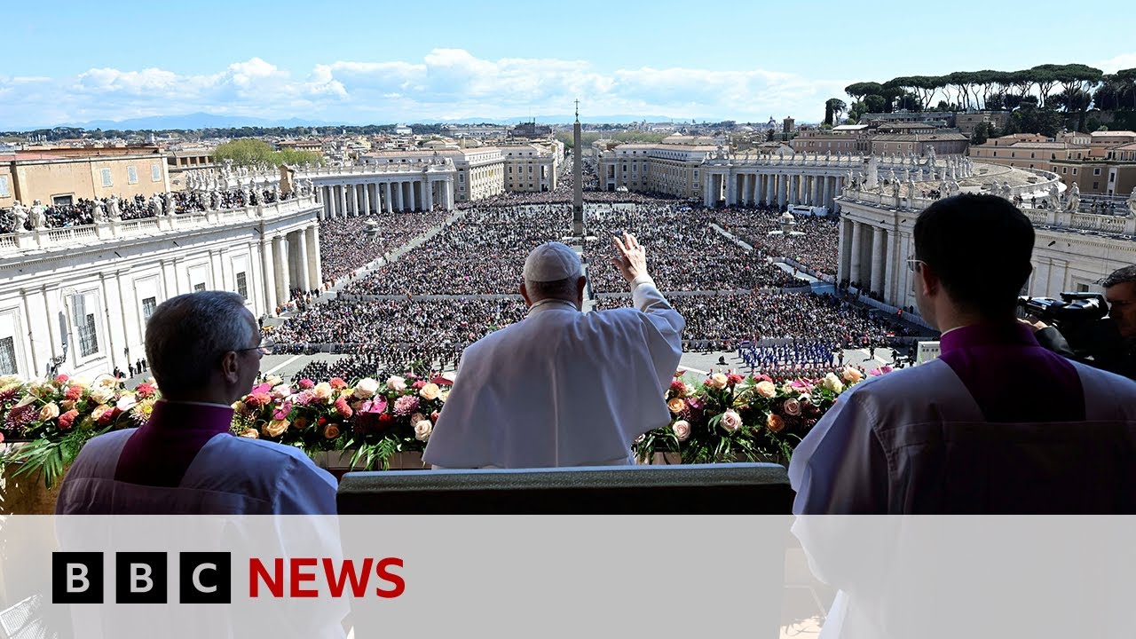 Pope Francis returns to public view to mark Easter Sunday – BBC News ...