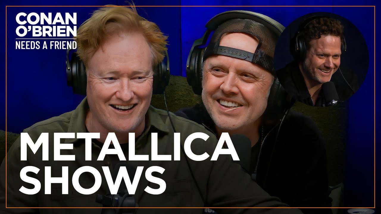 Conan’s Writer Flew Across The Country To Meet Lars Ulrich | Conan O ...