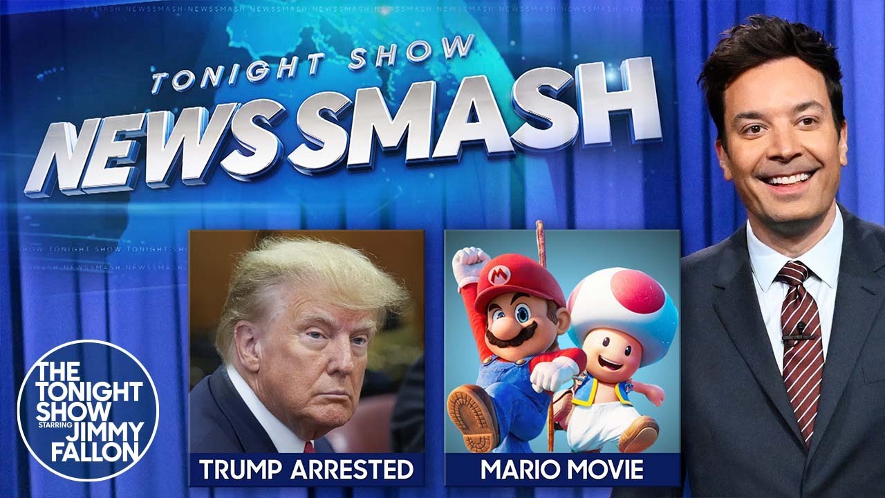 News Smash: Trump Arrested, The Super Mario Bros. Movie, NBA Weed ...