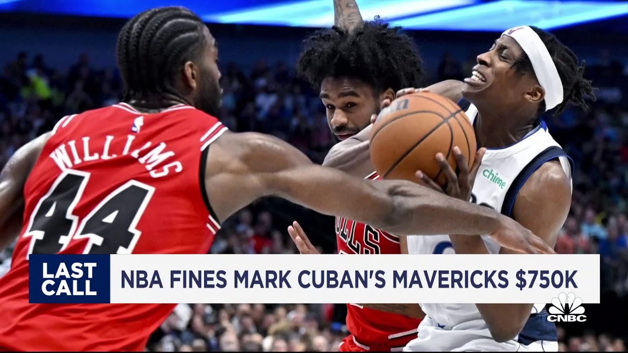 Nba Fines Mark Cubans Mavericks 750k For Tanking Key Game The