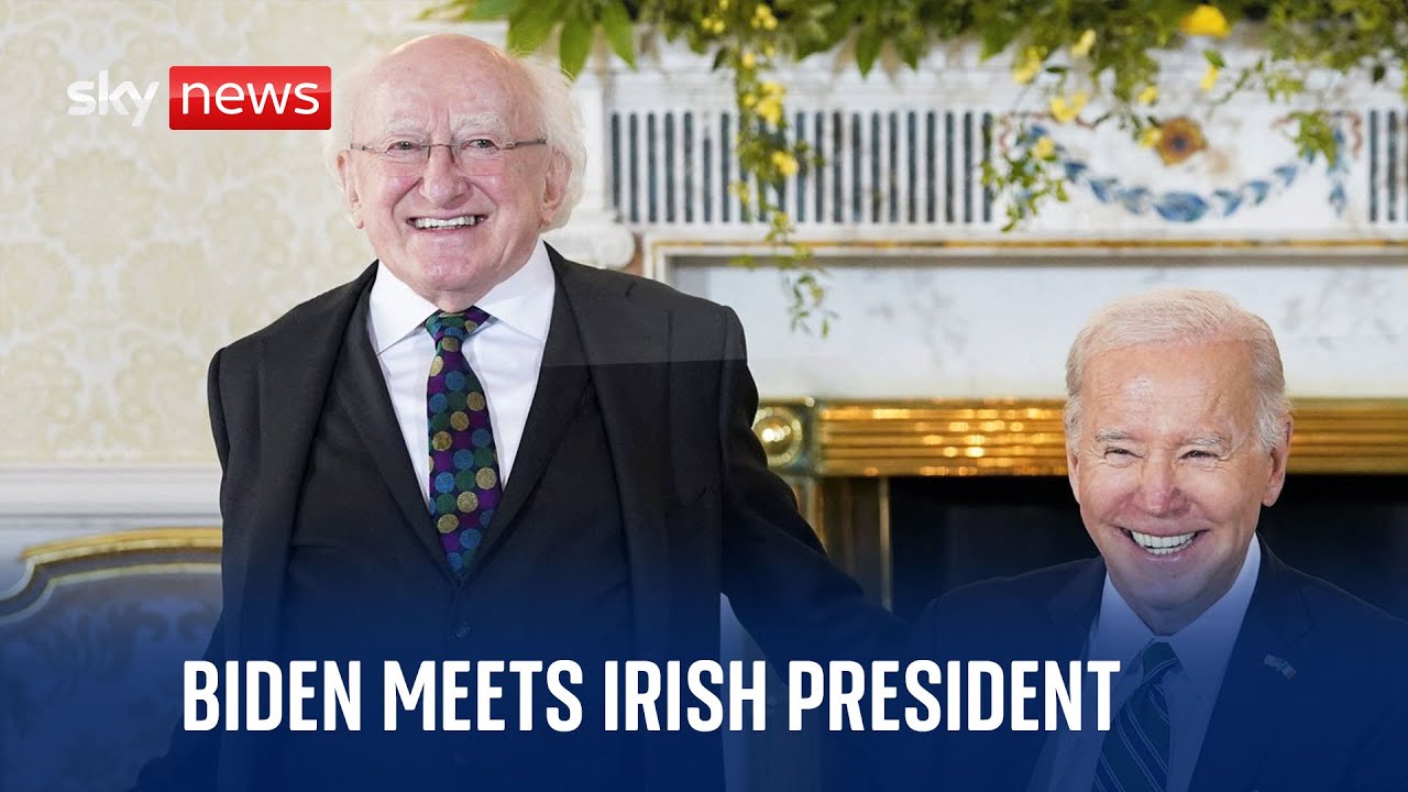 Joe Biden meets Irish President Higgins - The Global Herald