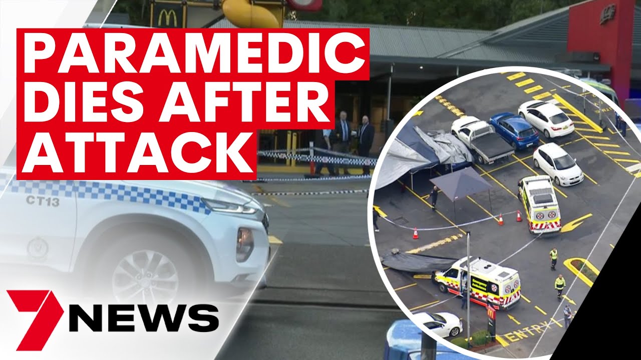 NSW paramedic dies after wild stabbing attack at McDonalds in ...