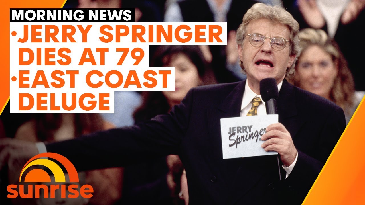 News Update: Iconic TV host Jerry Springer dies aged 79; east coast ...