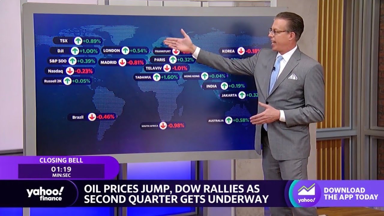 Stocks mixed ahead of the first closing bell of Q2 2023 - The Global Herald