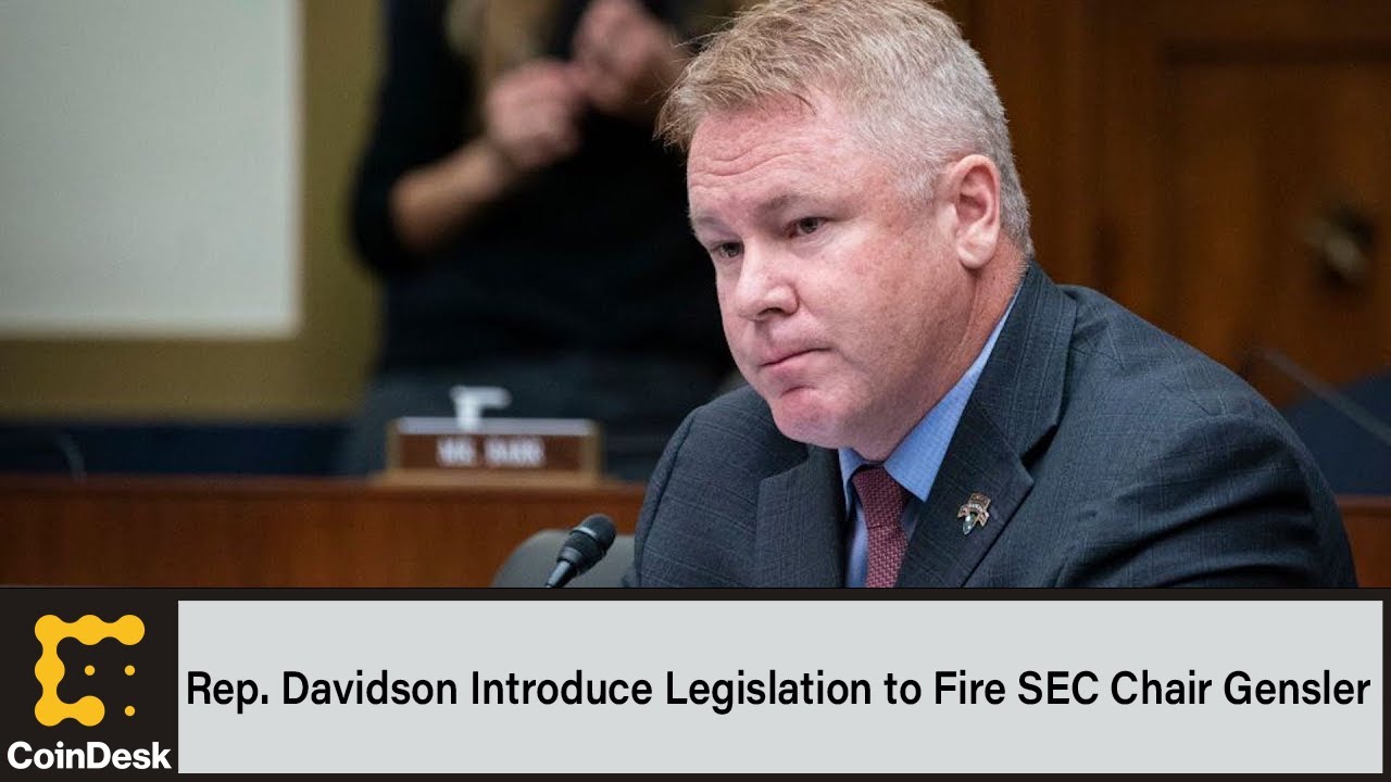 Rep. Davidson Says He Will Introduce Legislation to Fire SEC Chair ...