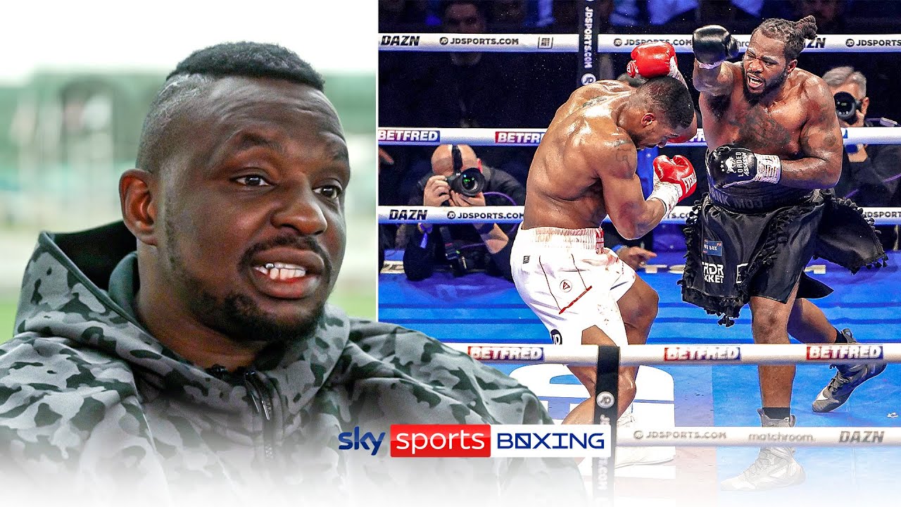 "Joshua didn't do anything spectacular" | Dillian Whyte on Joshua vs ...