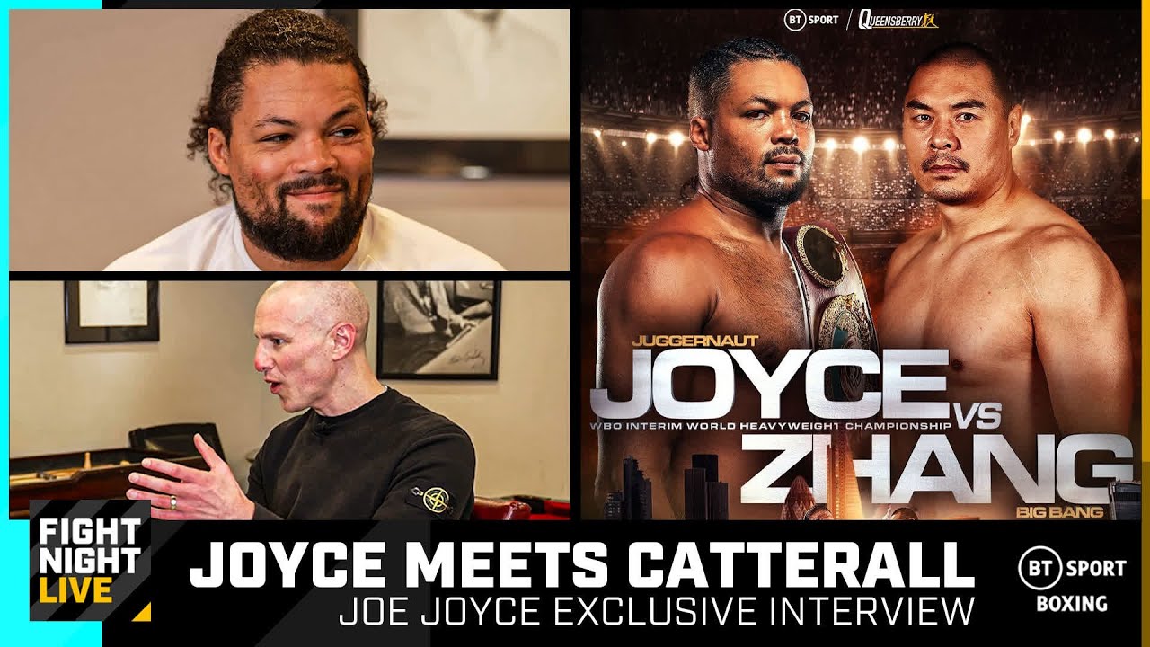 Adam Catterall meets The Juggernaut | Joe Joyce v Zhilei Zhang ...