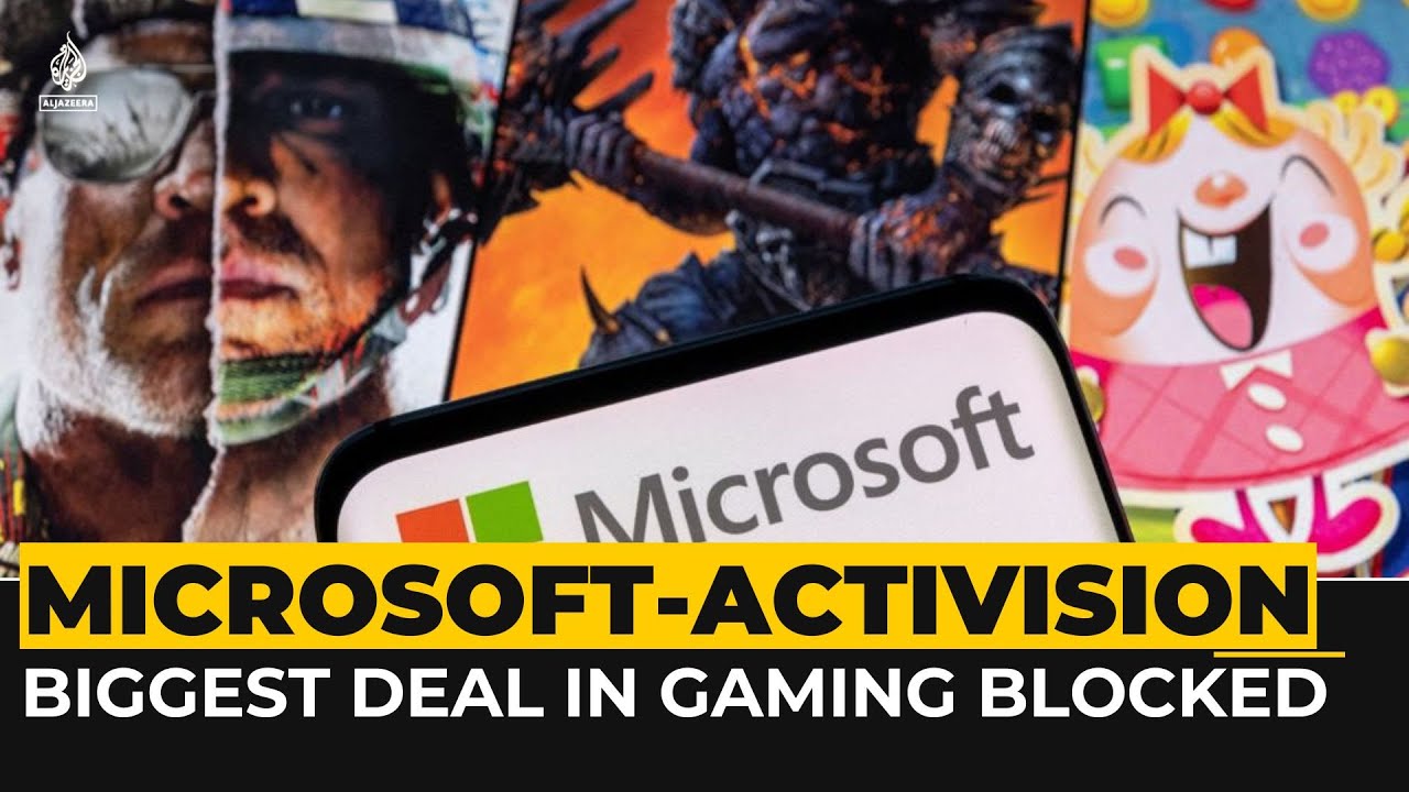 UK blocks Microsoft-Activision gaming deal, biggest in tech - The ...