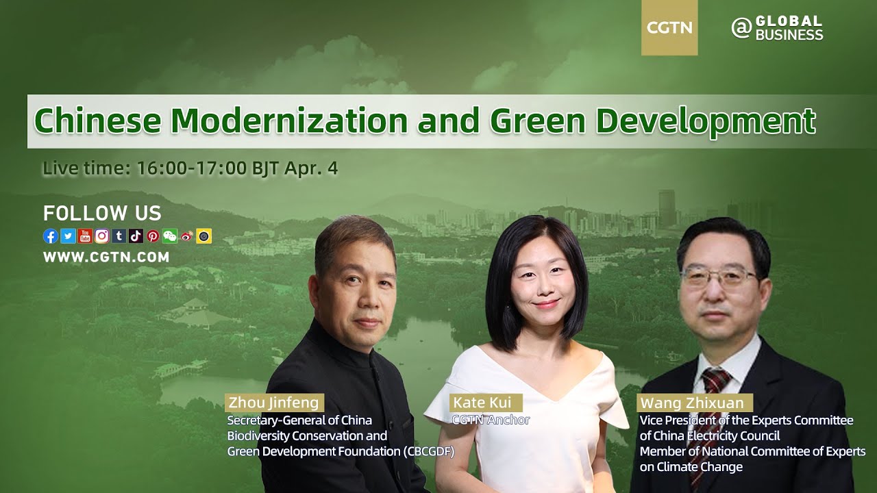 Live: Chinese modernization and green development - The Global Herald