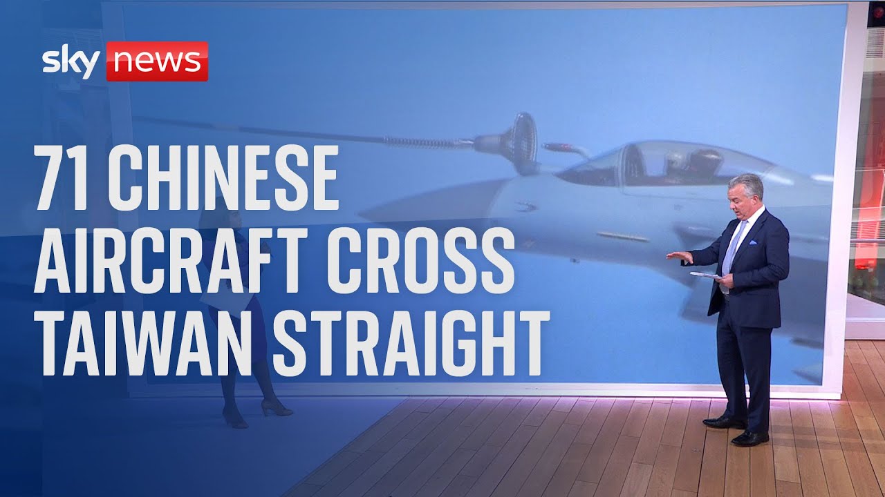 Dozens of Chinese fighter jets cross sensitive Taiwan median line - The ...