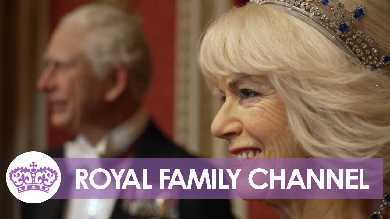 The King and Queen's Waxwork Statues Unveiled | See all the Royal ...