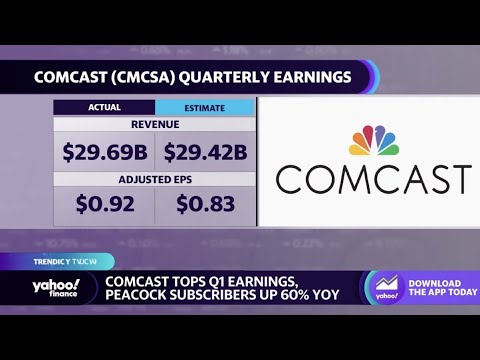 Comcast stock ticks higher following earnings beat, 'Super Mario Bros ...