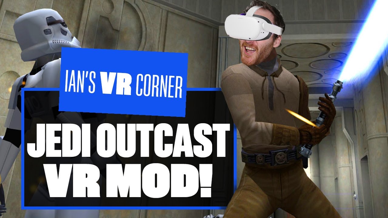 Classic Jedi Knight II: Jedi Outcast is now playable in VR! - JKXR QUEST 2 GAMEPLAY - VR Corner ...