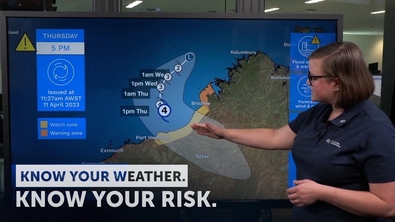 Australia Weather: Severe Weather Update: Tropical Cyclone Warning in ...
