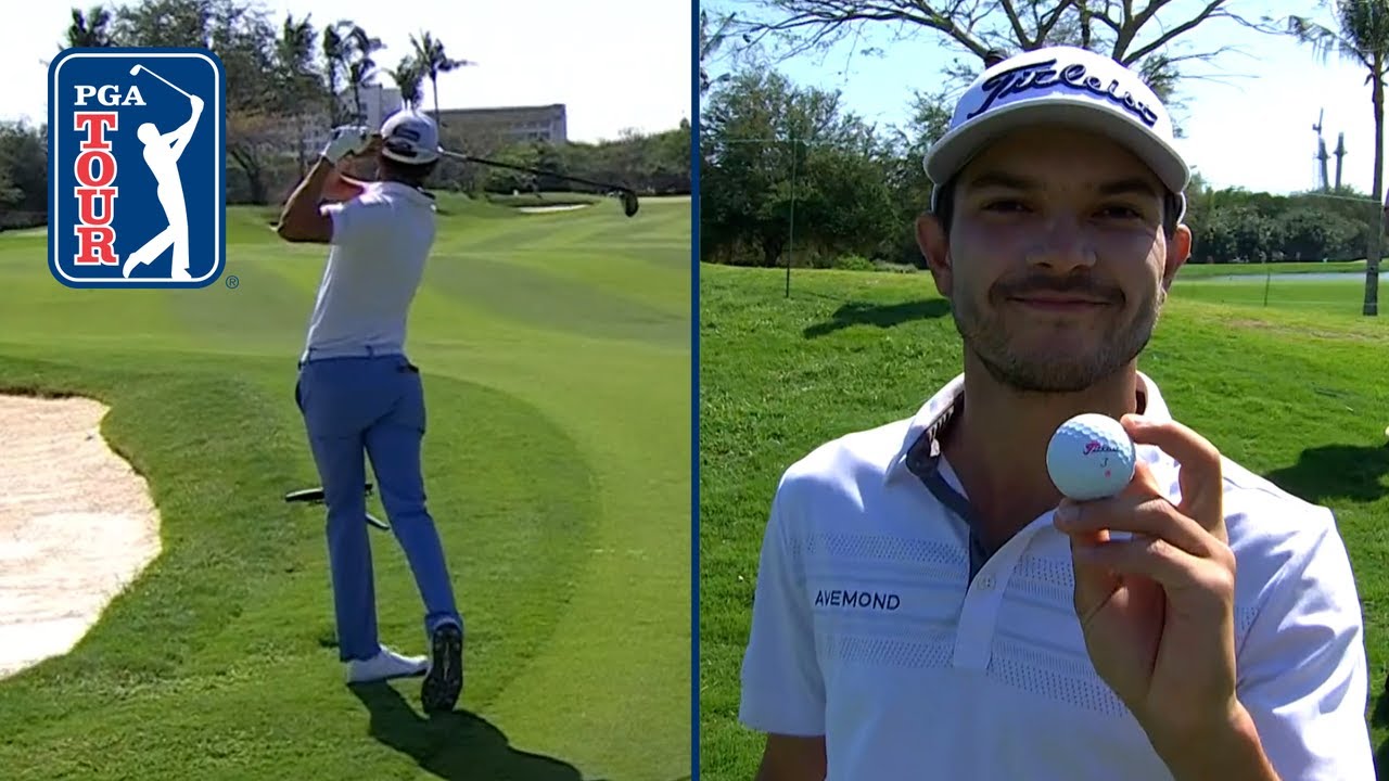 Raul Pereda holes out for INCREDIBLE 249-yard eagle at Mexico Open ...