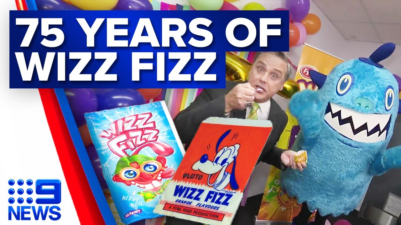 Aussie favourite Wizz Fizz celebrates its 75th birthday | 9 News ...
