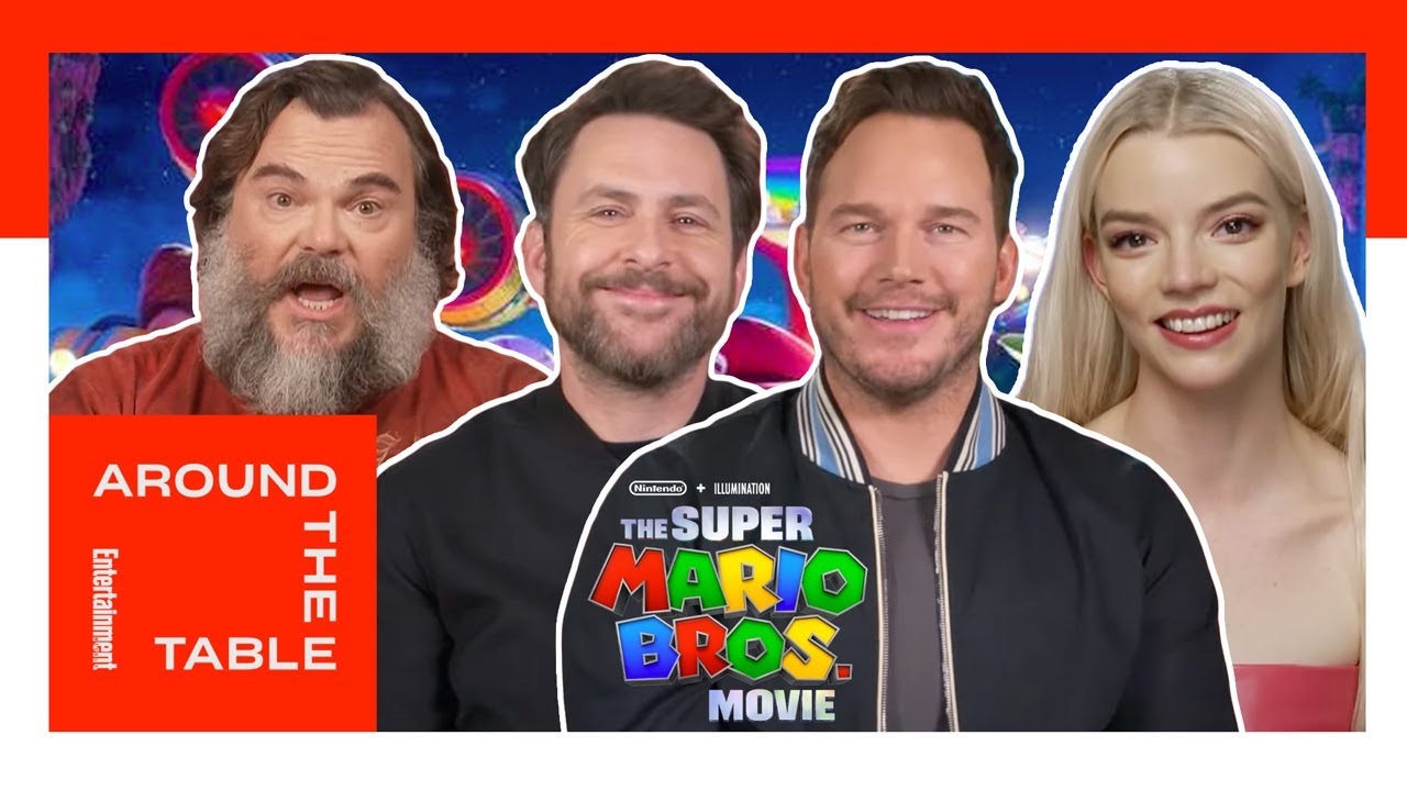 Around the Table with The Cast of 'The Super Mario Bros Movie ...