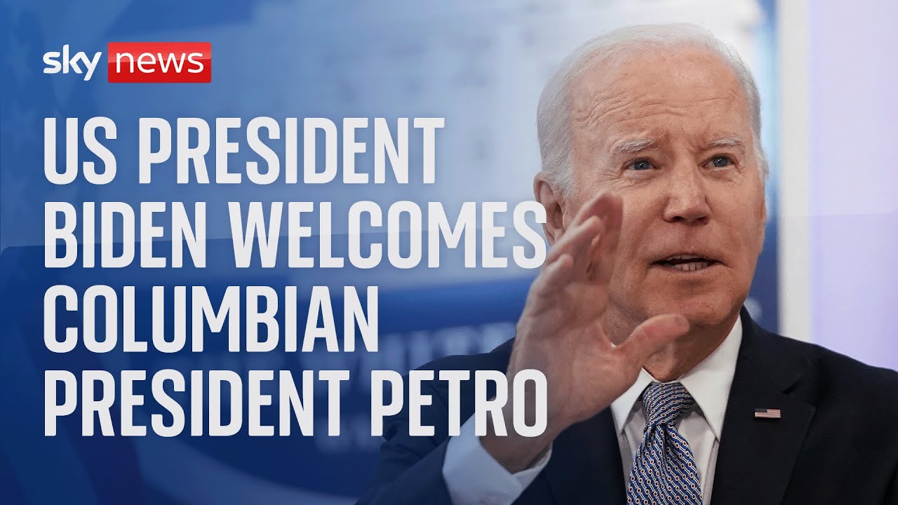 Watch live: US President Joe Biden welcomes the President of Columbia ...